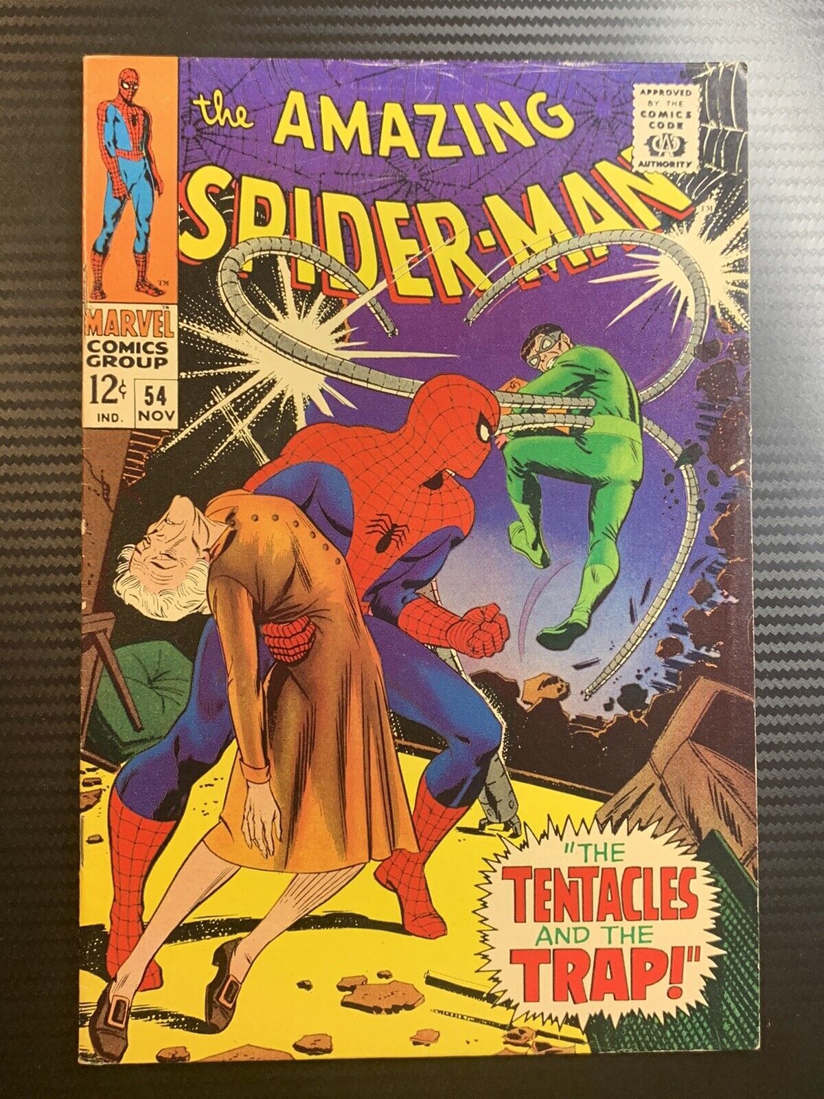 Amazing Spider-Man #54 FN Dr. Octopus Appearance Marvel 1967 Silver Age ...