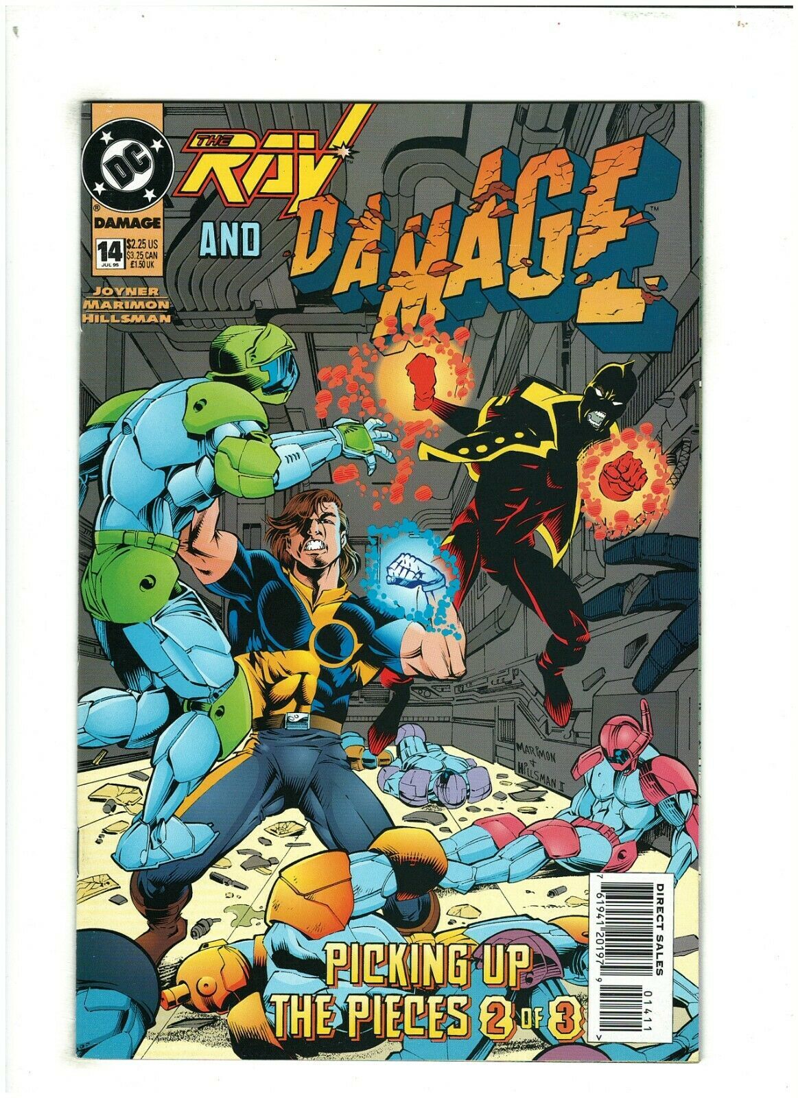 Damage #14 VF/NM 9.0 DC Comics 1995 The Ray app. | Comic Books - Modern ...