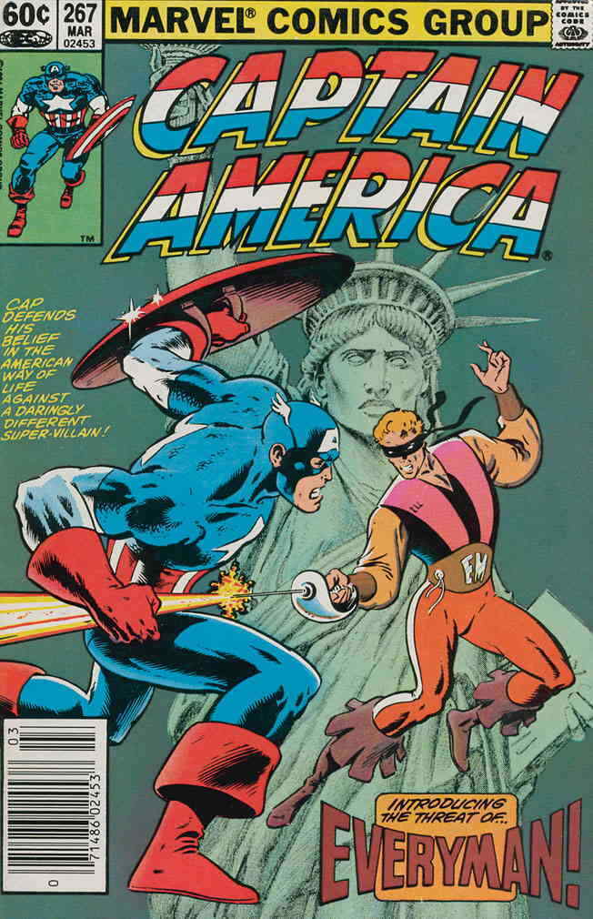 Captain America (1st Series) #267 (Newsstand) FN; Marvel | J.M ...