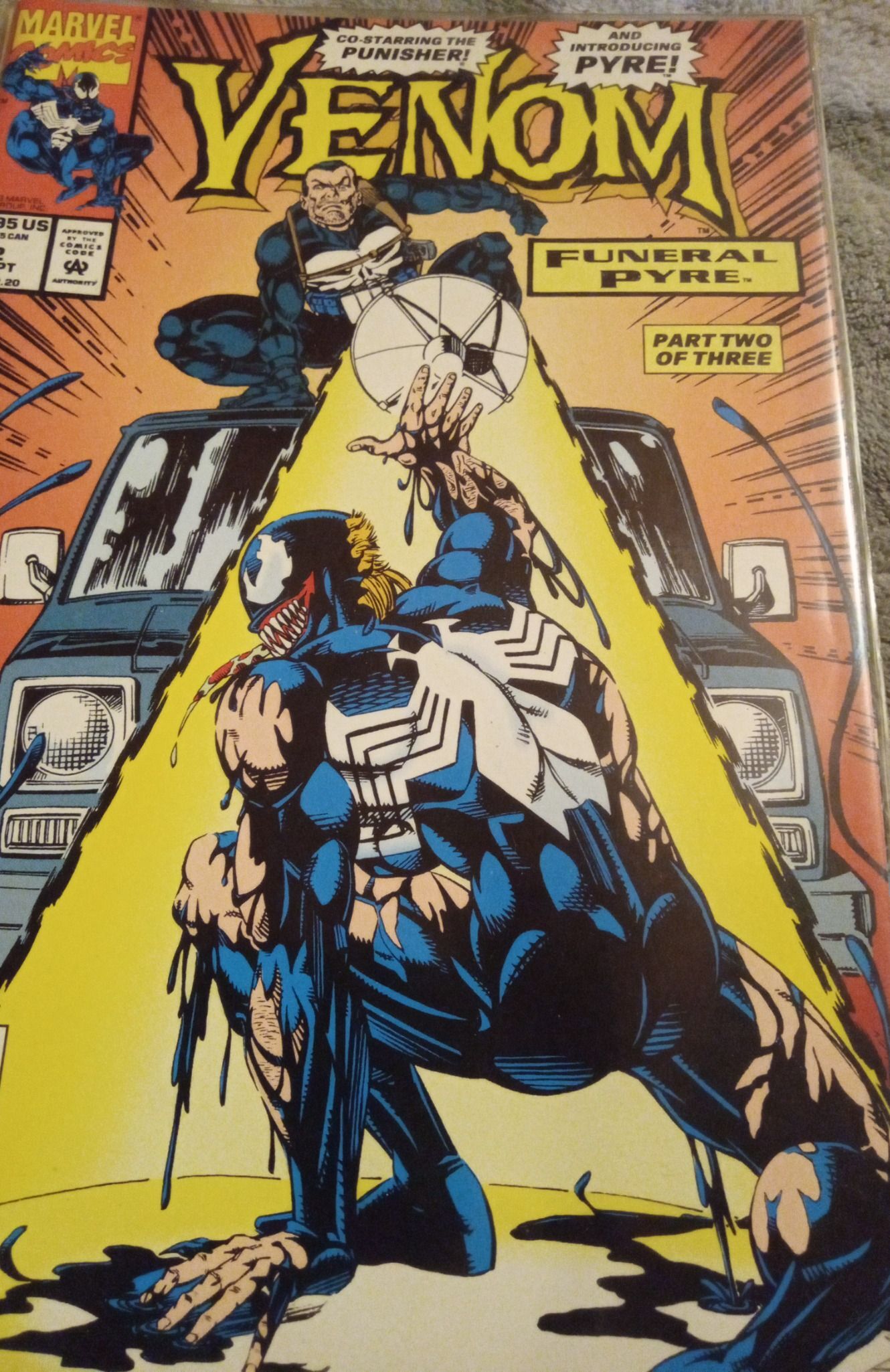 Venom: Funeral Pyre #2 (1993) | Comic Books - Modern Age, Marvel, Venom ...