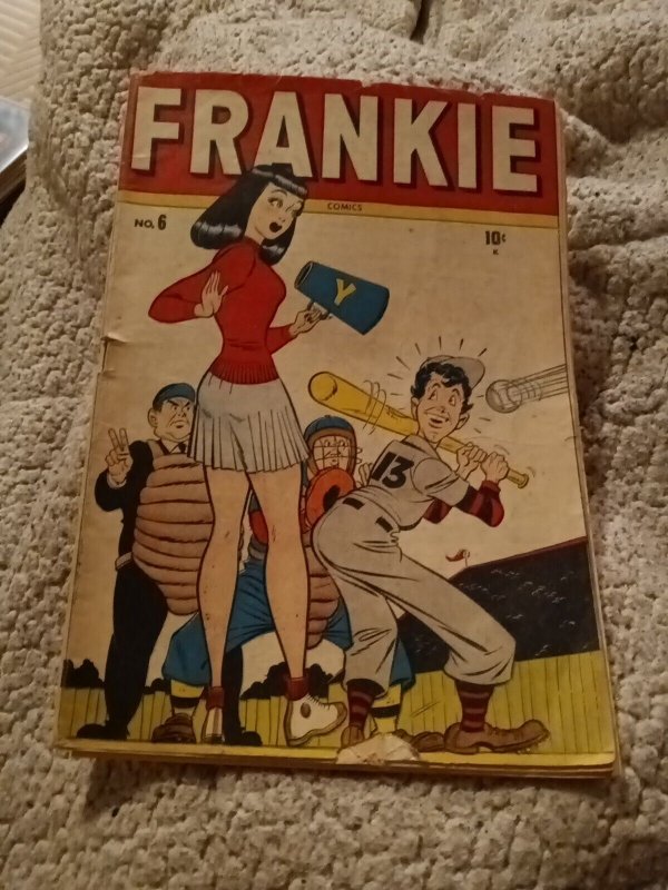 Frankie 6 timely comics 1947-Marvel-Spicy Good Girl Art-teen humor ...