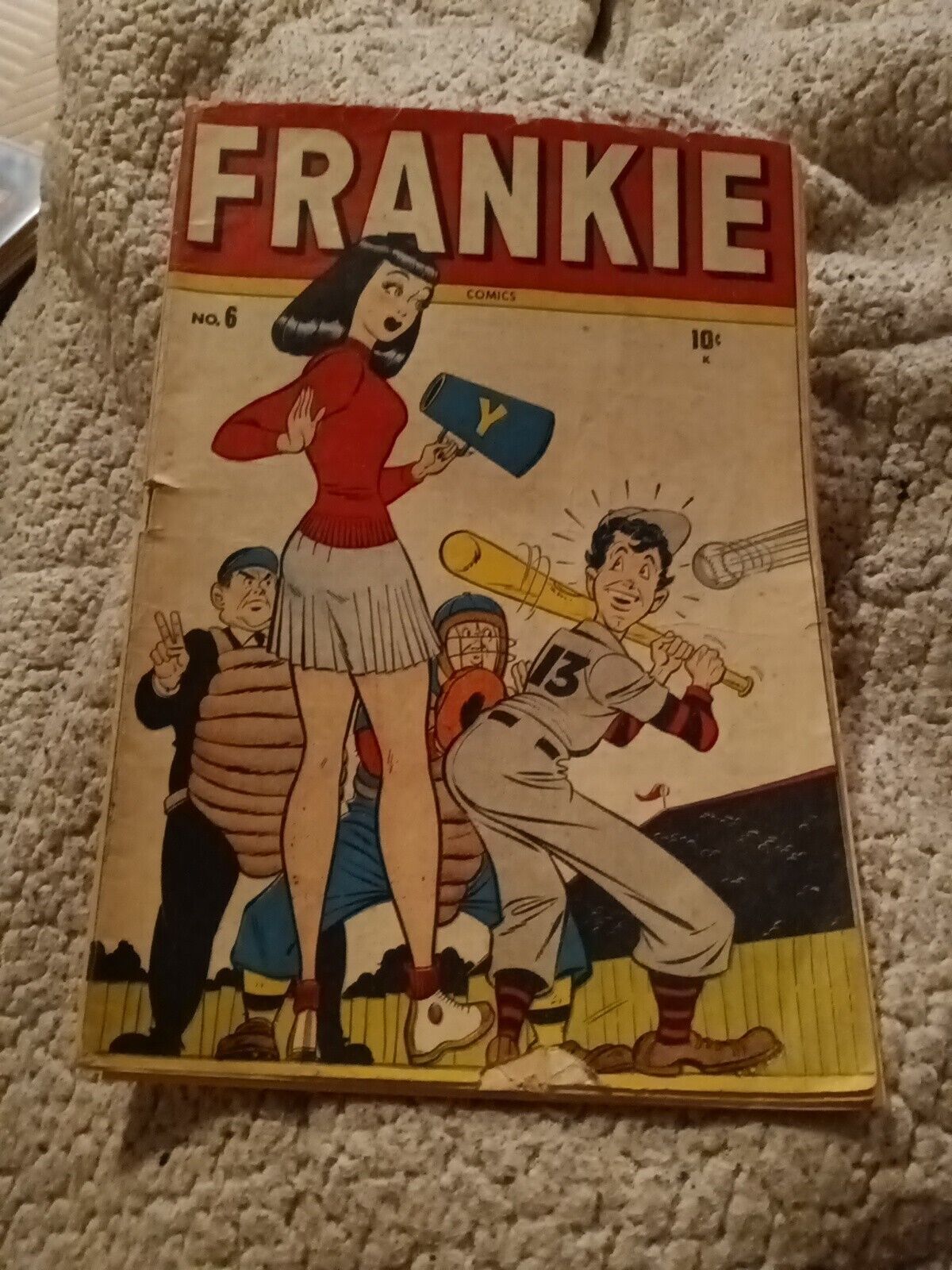 Frankie 6 timely comics 1947-Marvel-Spicy Good Girl Art-teen humor ...