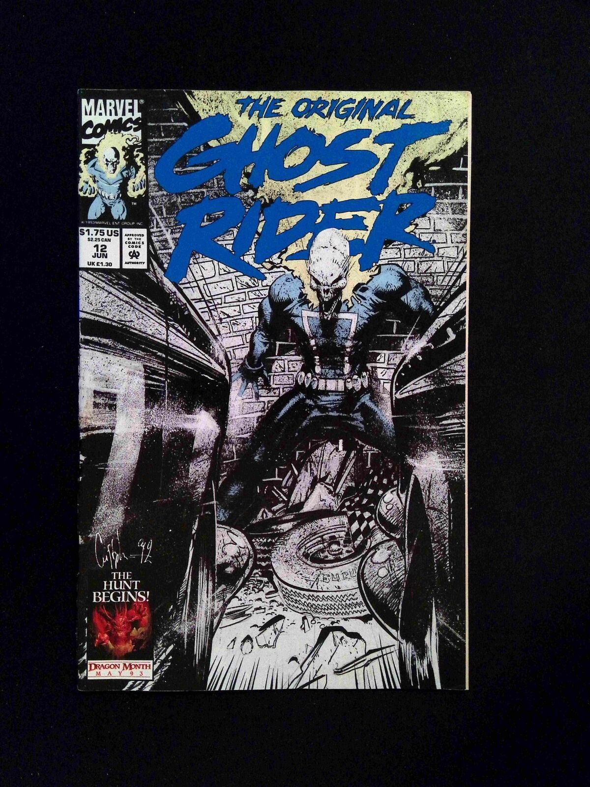 Original Ghost Rider #12 MARVEL Comics 1993 NM- | Comic Books - Modern ...