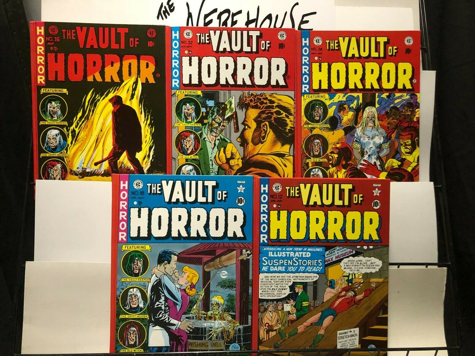 COMPLETE EC LIBRARY VAULT OF HORROR Boxed 5 Book Set Ingels, Kurtzman ...
