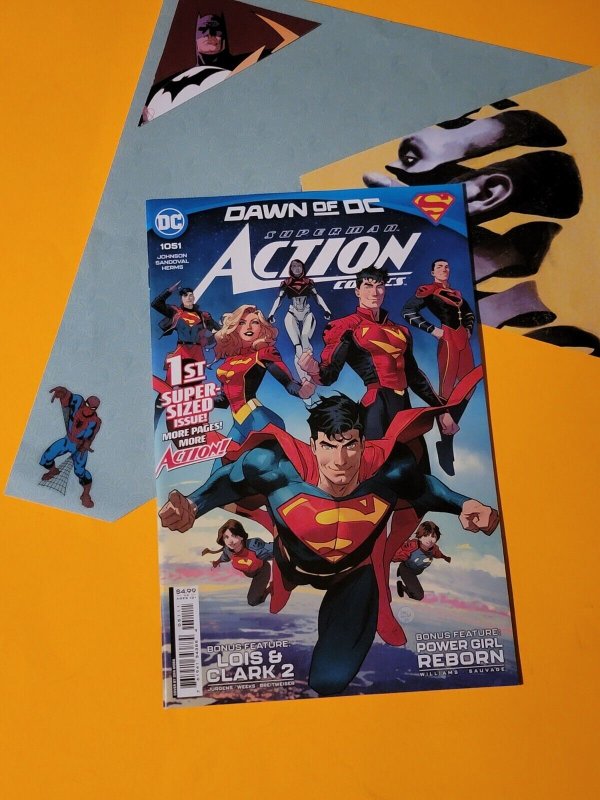 Action Comics 1051 Daring Dan Mora cover plus-sized issue debut NM ...
