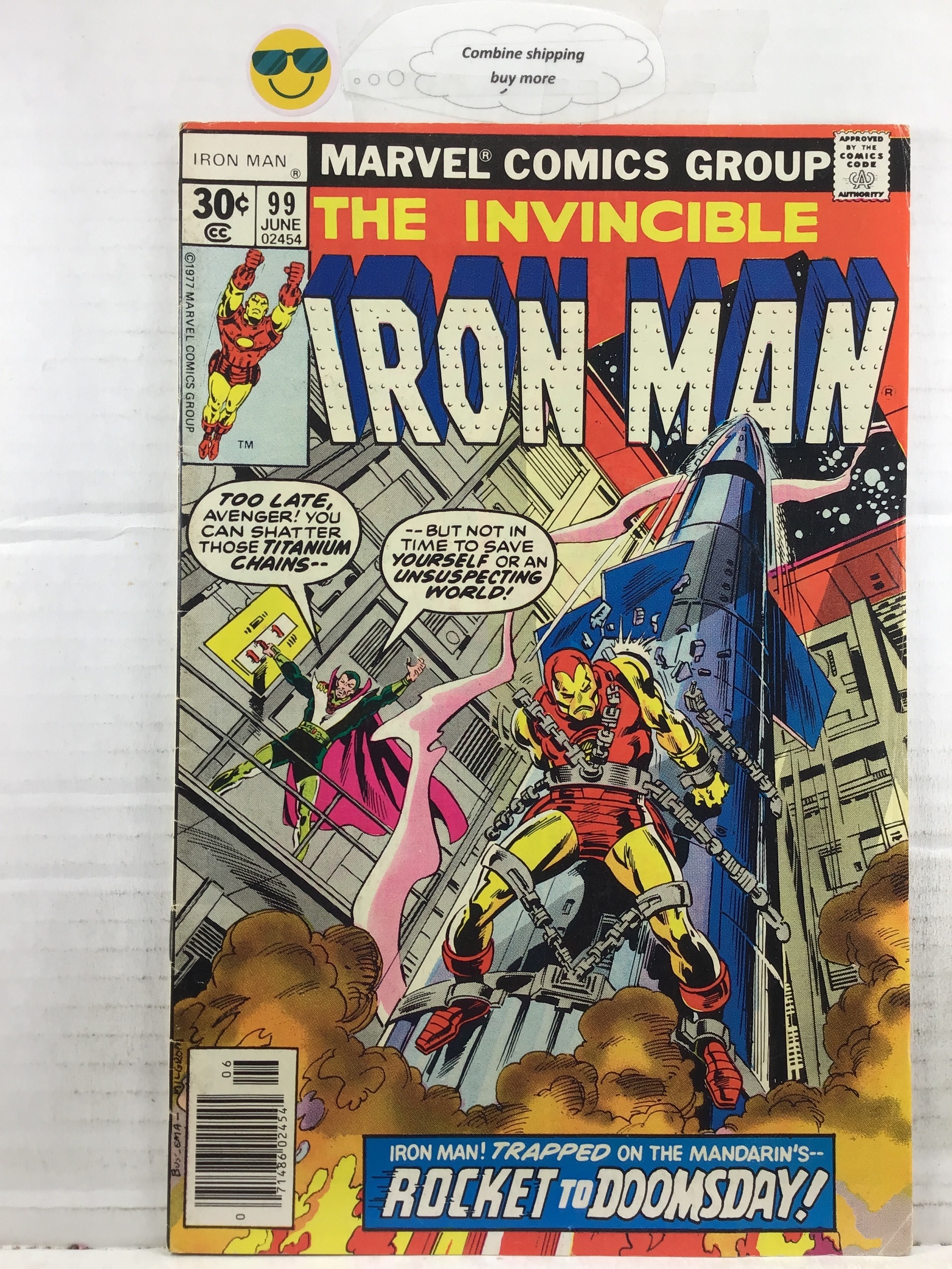 Iron Man #99 (1977) Mandarin Sunfire | Comic Books - Bronze Age, Marvel ...