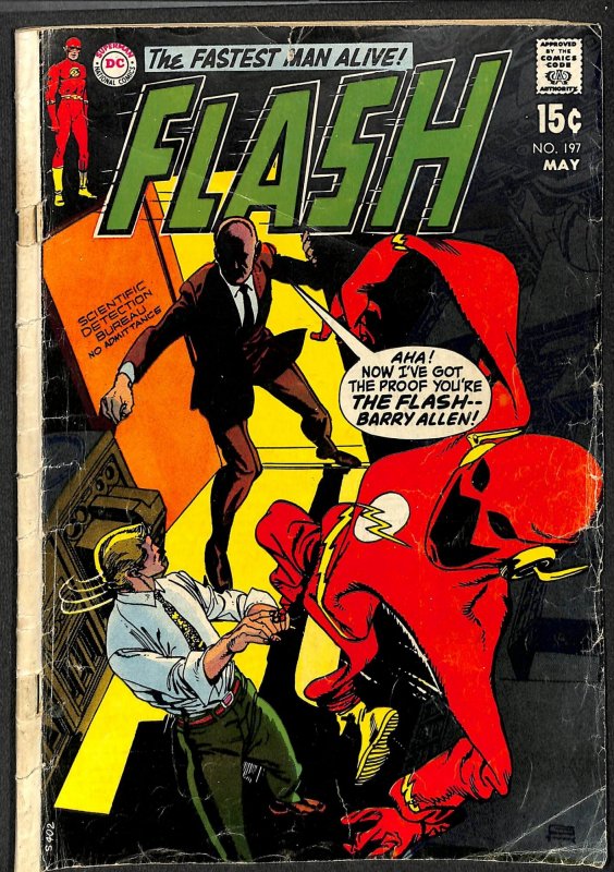The Flash #197 (1970) | Comic Books - Bronze Age, DC Comics, Superhero ...