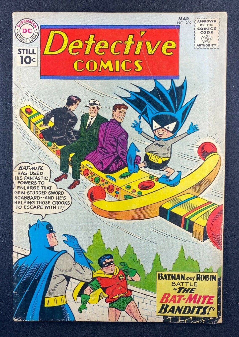 Detective Comics (1937) #289 VG+ (4.5) Batman Robin Martian Manhunter ...