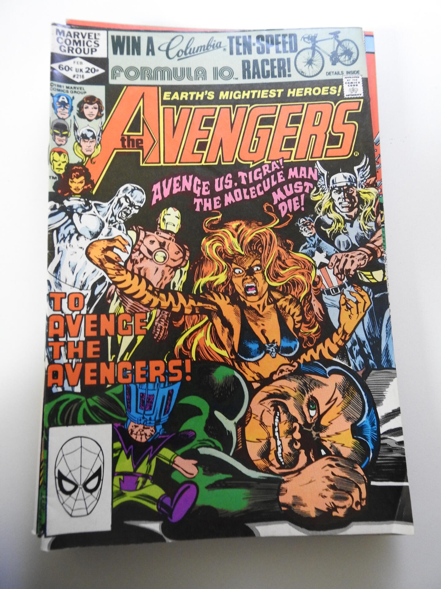 The Avengers #216 (1982) | Comic Books - Bronze Age, Marvel / HipComic