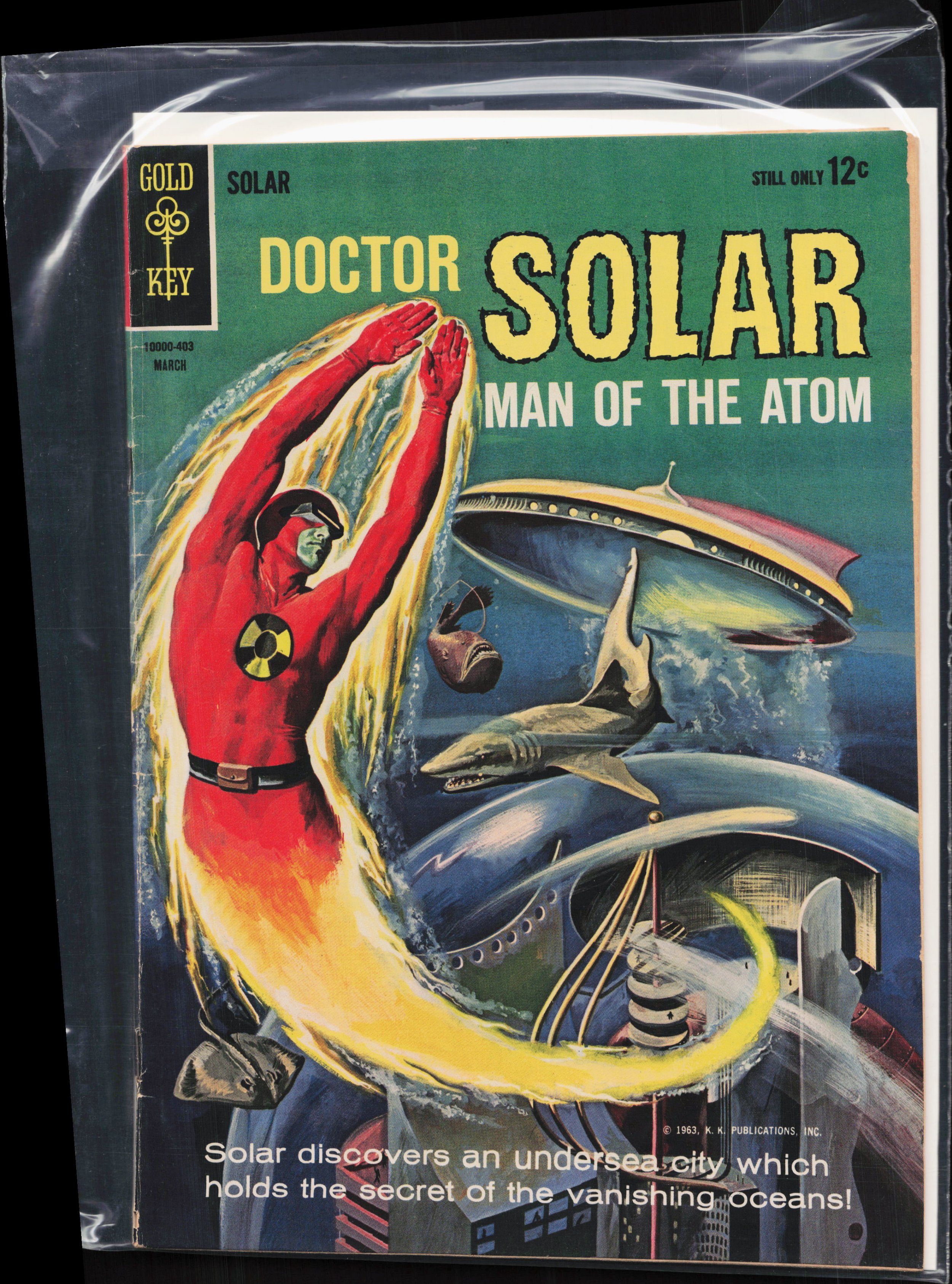 Doctor Solar, Man of the Atom #7 (1964) | Comic Books - Silver Age ...