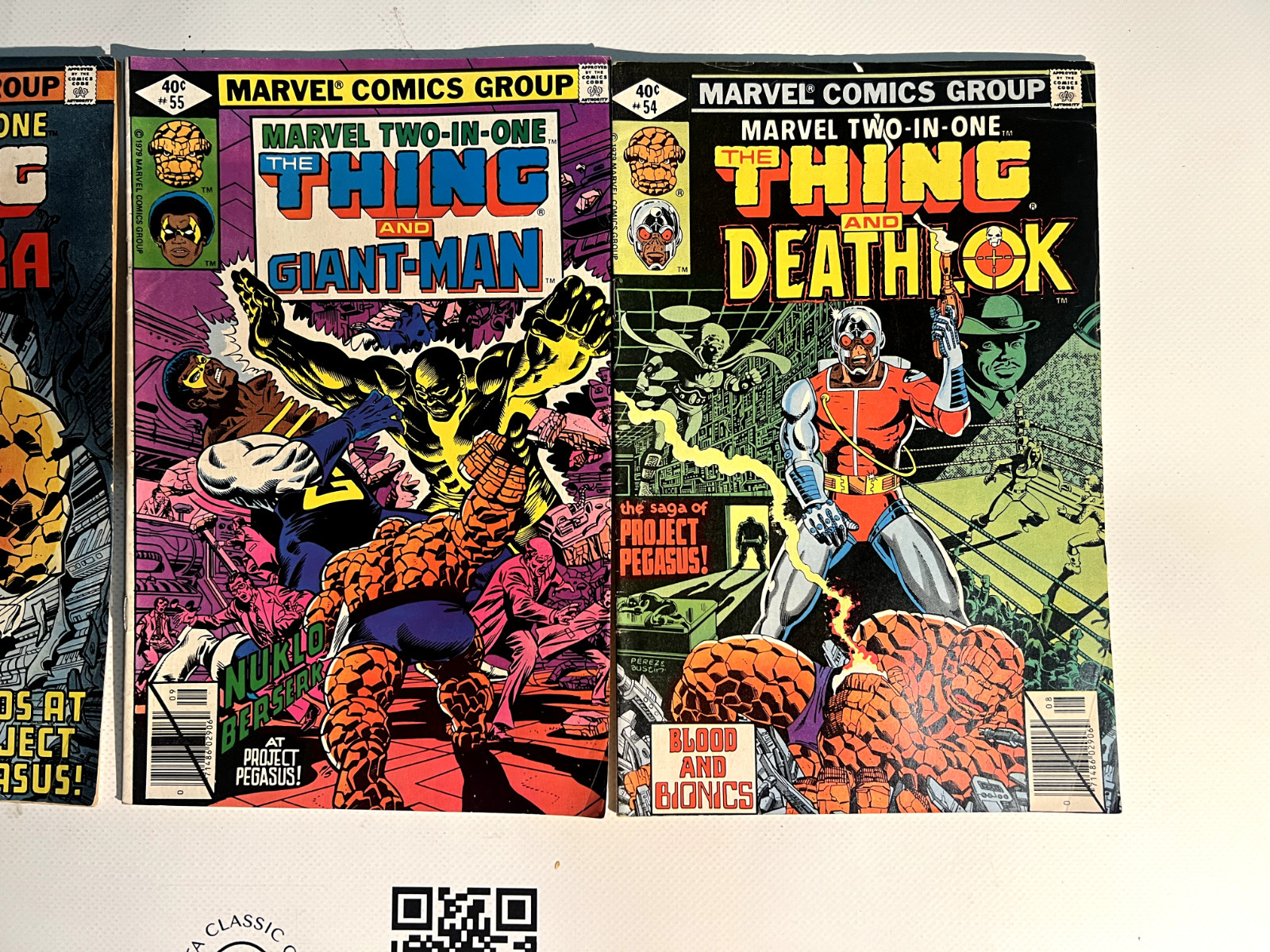 3 Marvel Two In One Marvel Comic Books# 54 55 56 Avengers Defenders 84 ...