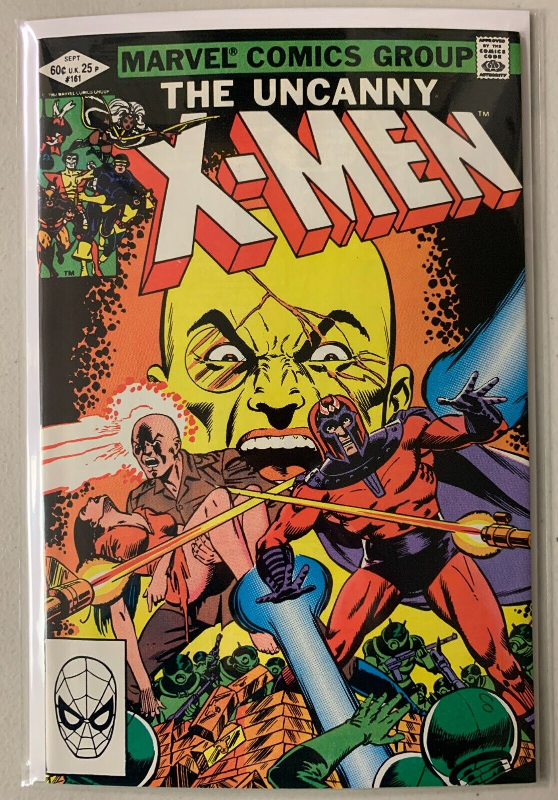 Uncanny X-Men #161 Direct Marvel 1st Series (8.0 VF) origin of Magneto ...