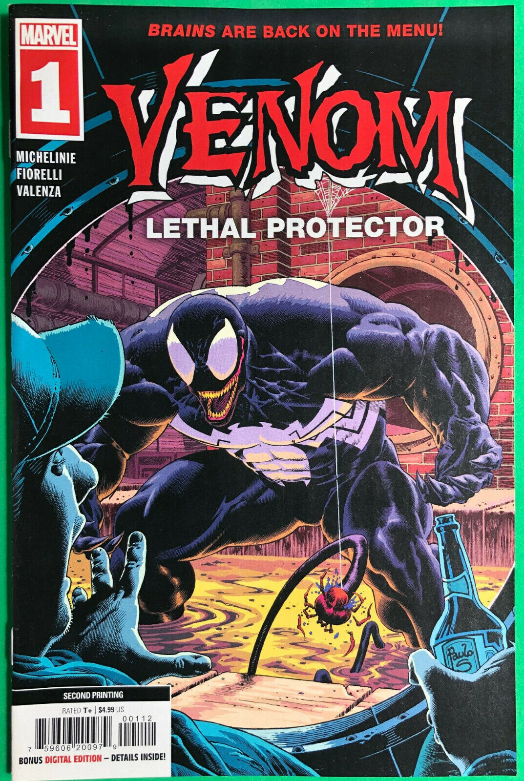 Venom Lethal Protector #1 (2022) 2nd Print Variant Cover | Comic Books ...