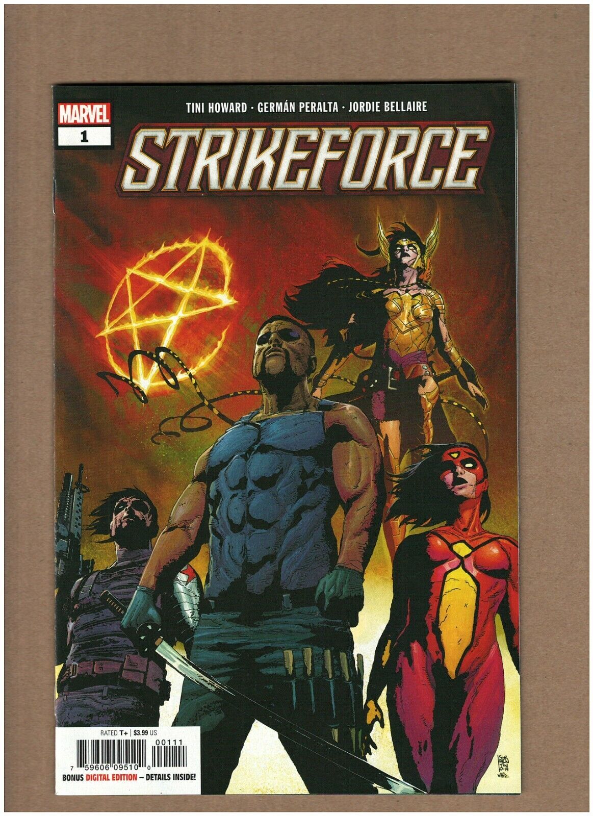 Strikeforce #1 Marvel Comics 2019 Blade Winter Soldier Angela NM- 9.2 ...