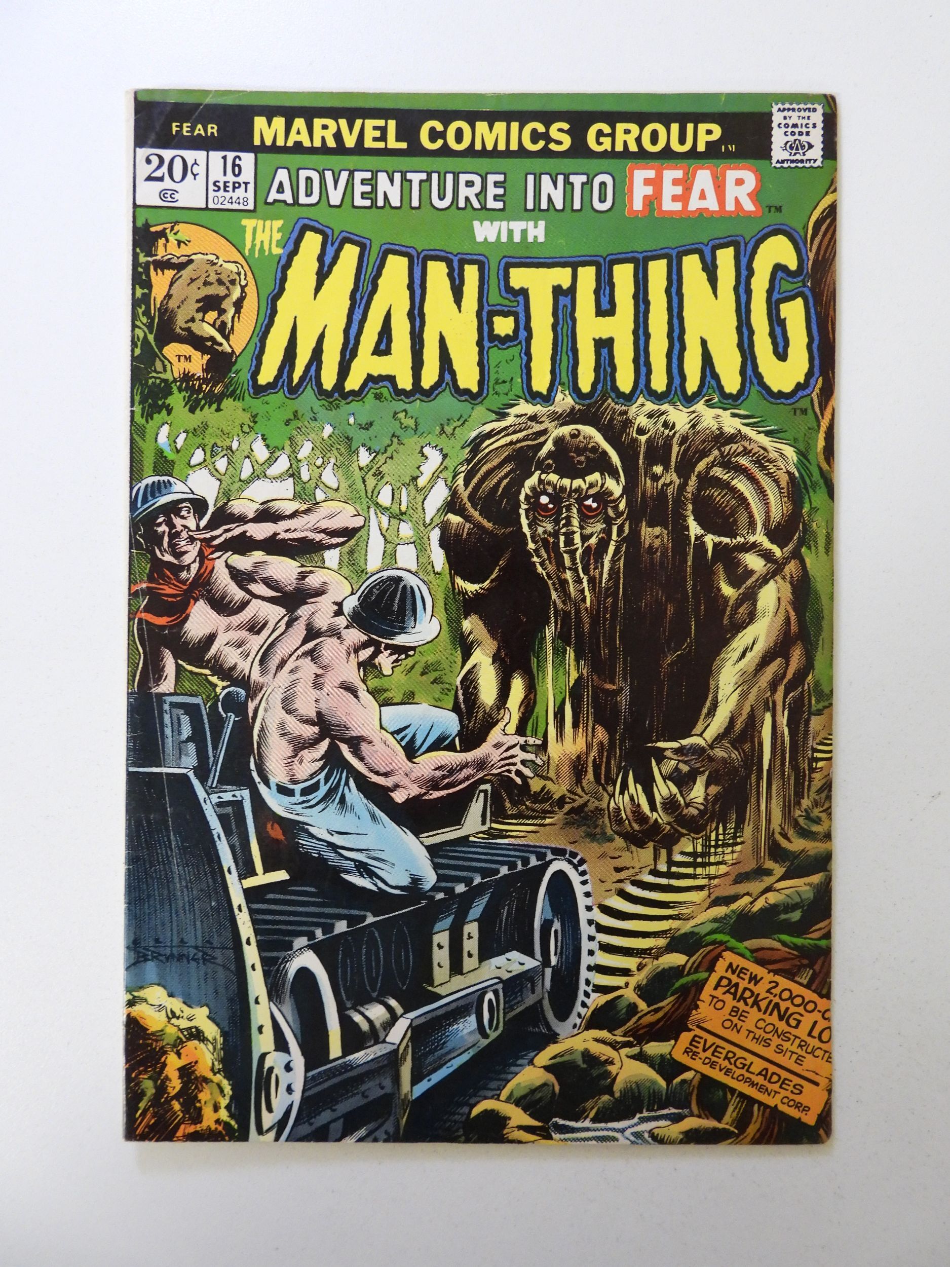 Adventure into Fear #16 (1973) FN- condition | Comic Books - Bronze Age ...