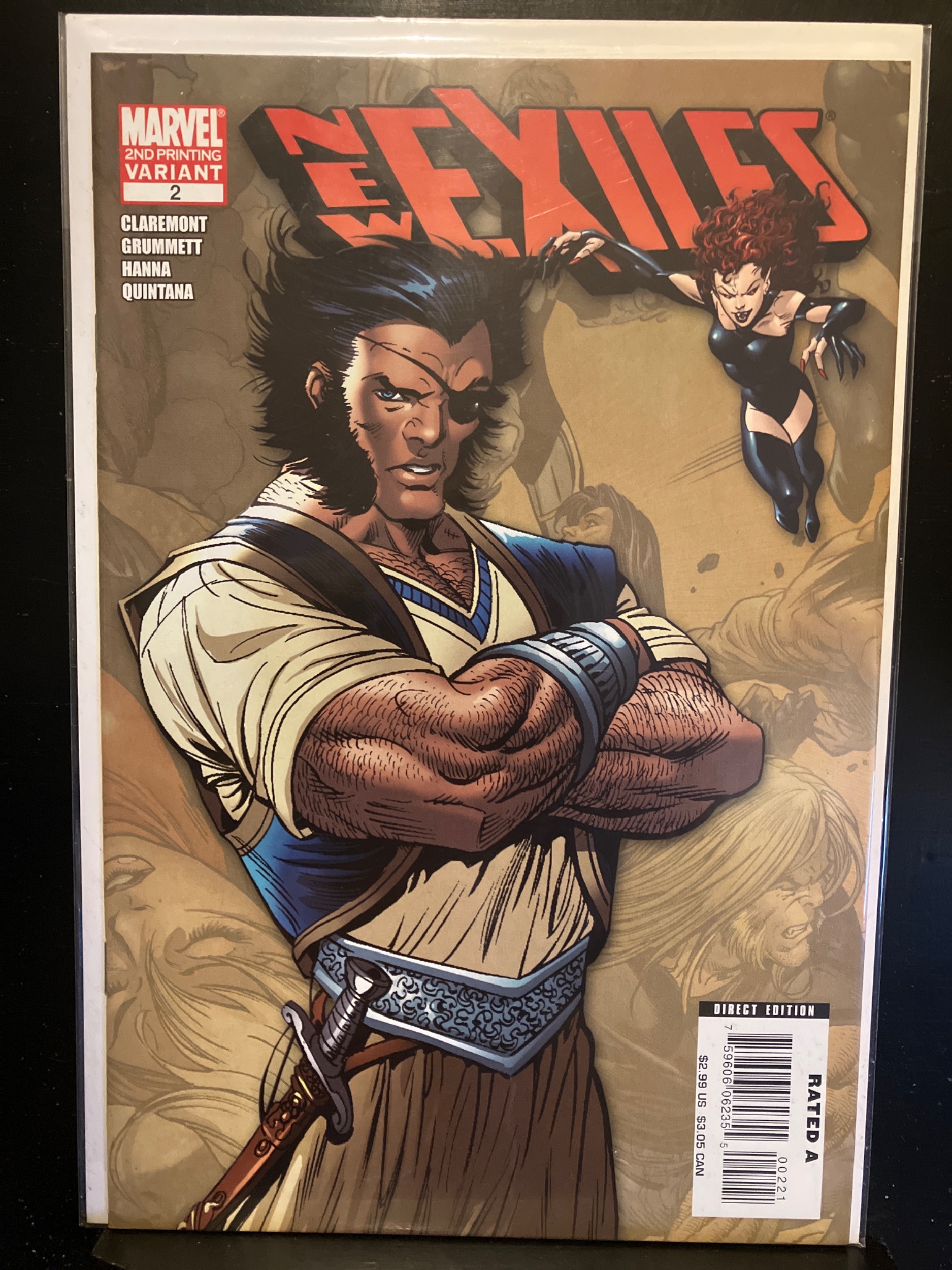 New Exiles #2 Second Print Cover (2008) | Comic Books - Modern Age ...