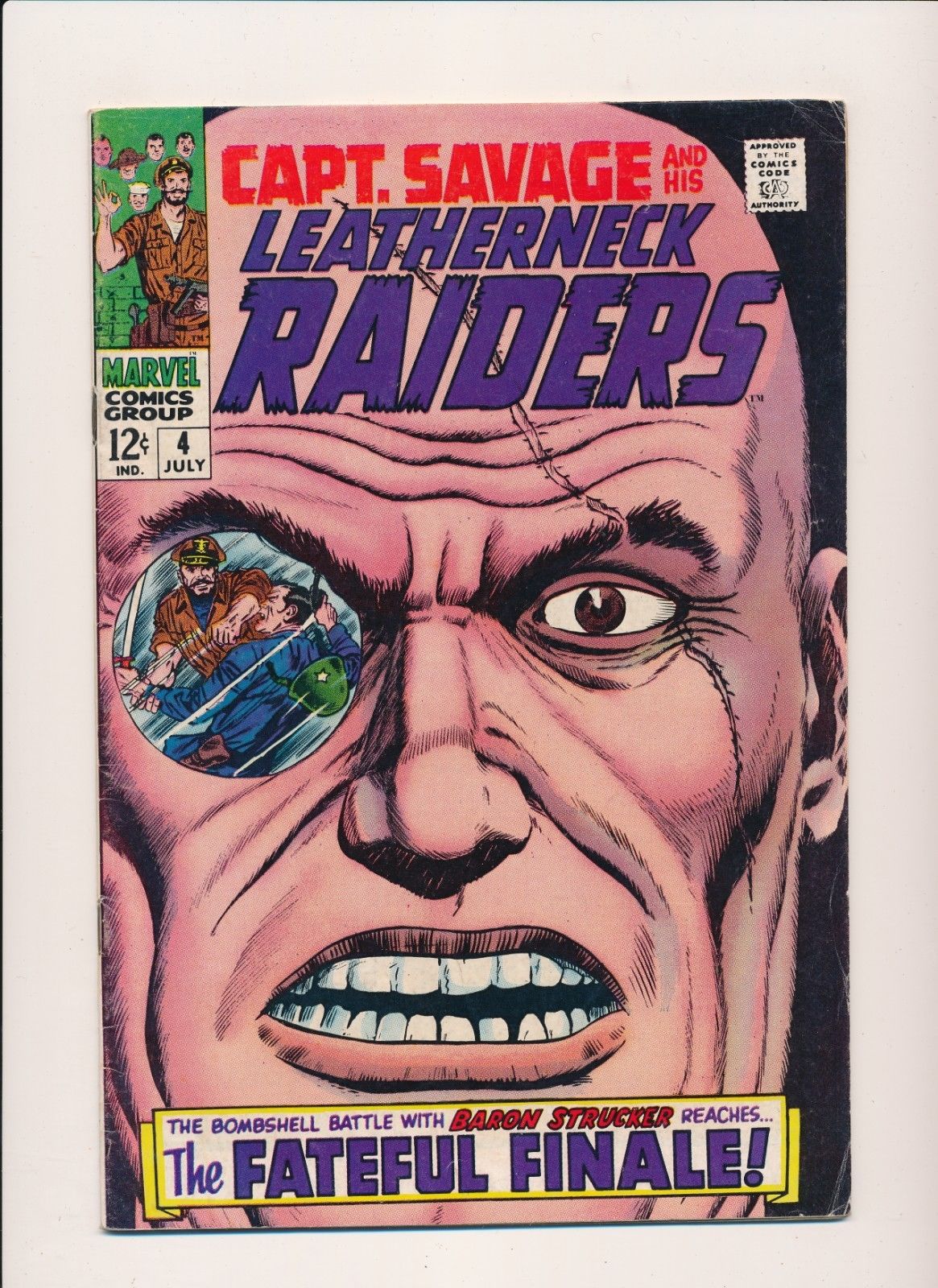 Marvel LOT of 16! Captain Savage and His Leatherneck Raiders #1-16 G/VG ...