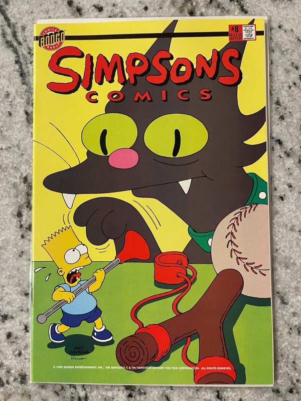 Simpsons Comics # 8 NM Bongo Comic Book Edna Queen Of Congo # 1 ...