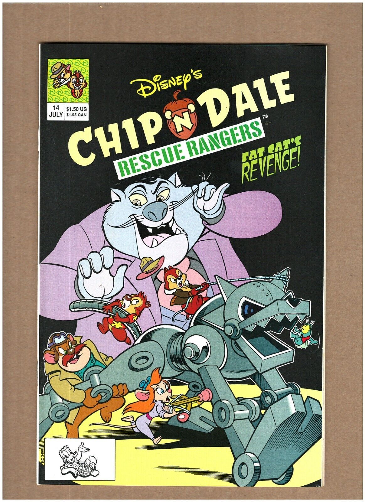 Disney's Chip 'N Dale Rescue Rangers #14 Disney Comics 1991 VF/NM 9.0 ...