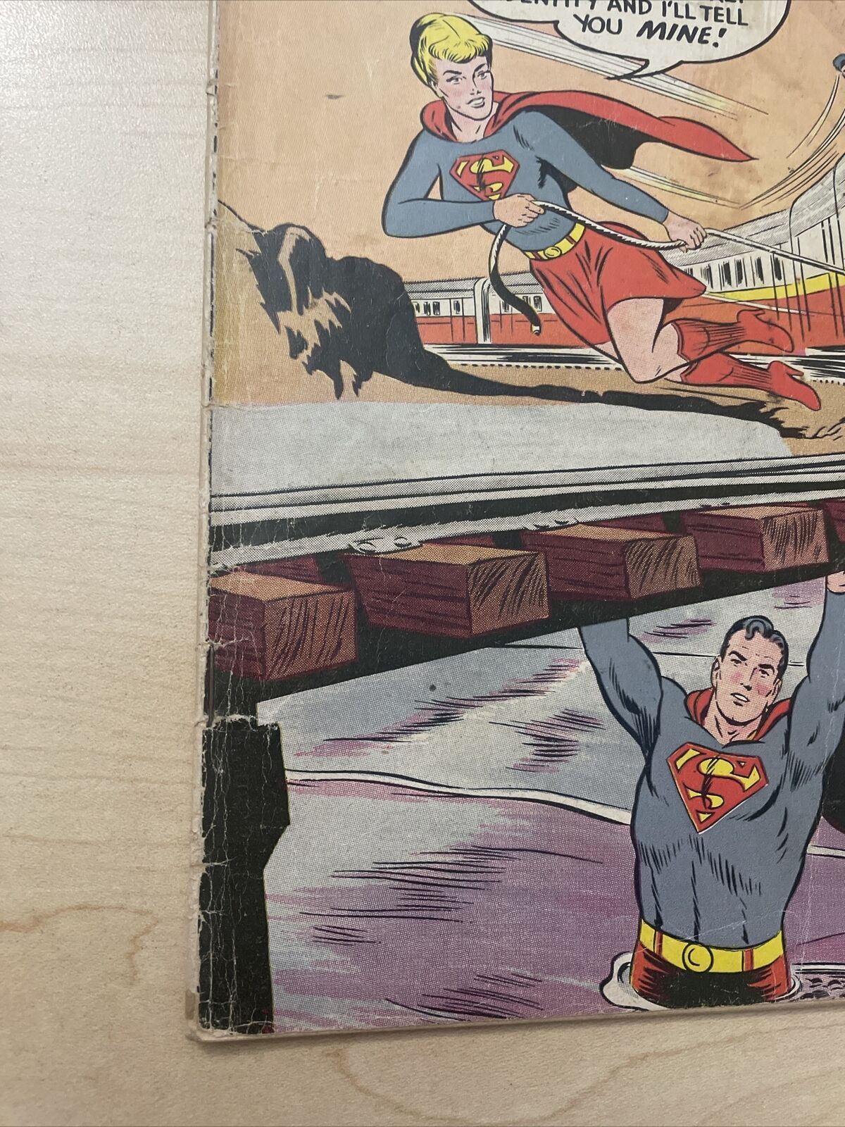 Superman #123 1st App Prototype Supergirl | Comic Books - Silver Age ...