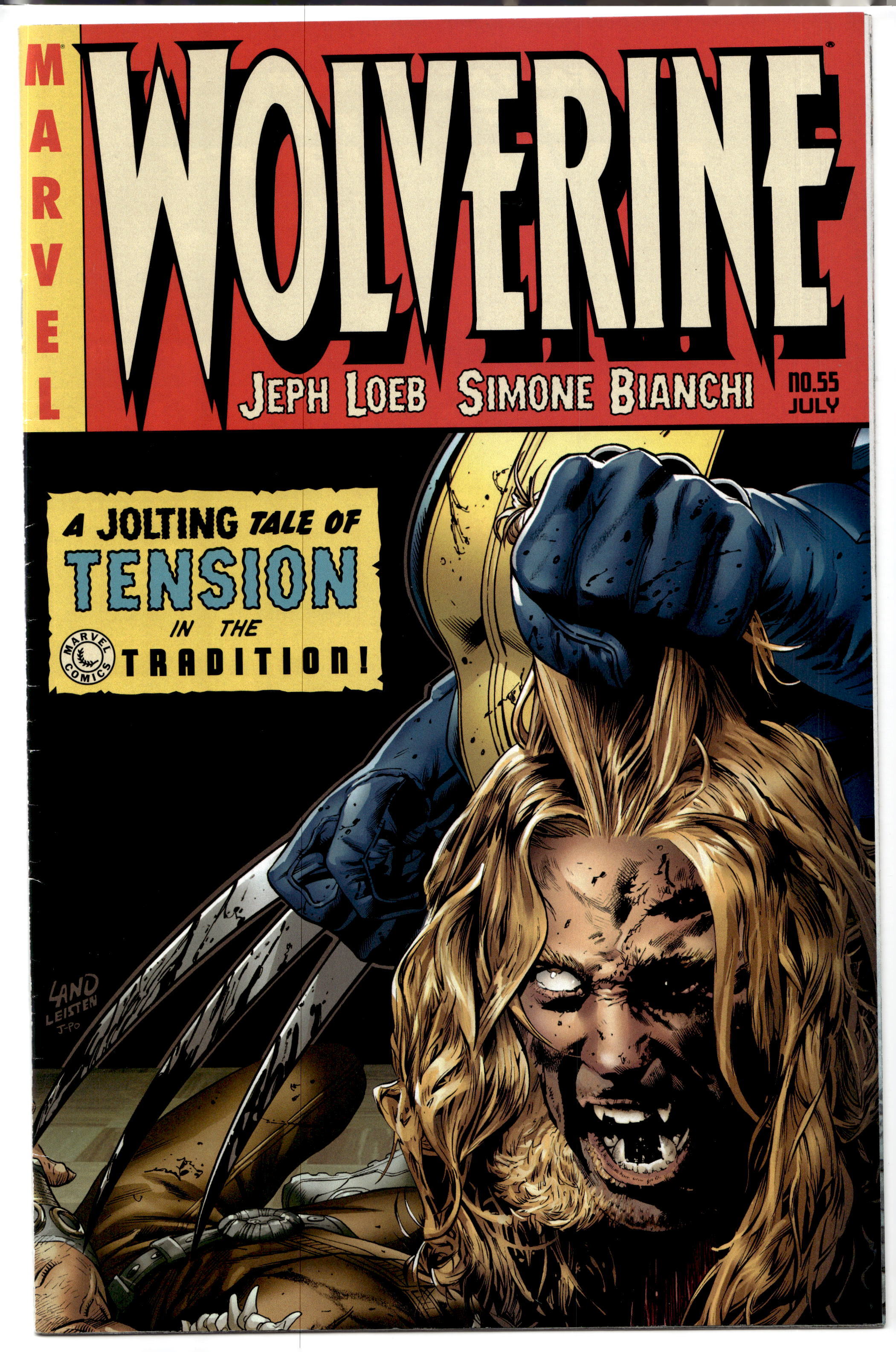Wolverine #55 Land Cover (2007) Wolverine | Comic Books - Modern Age ...