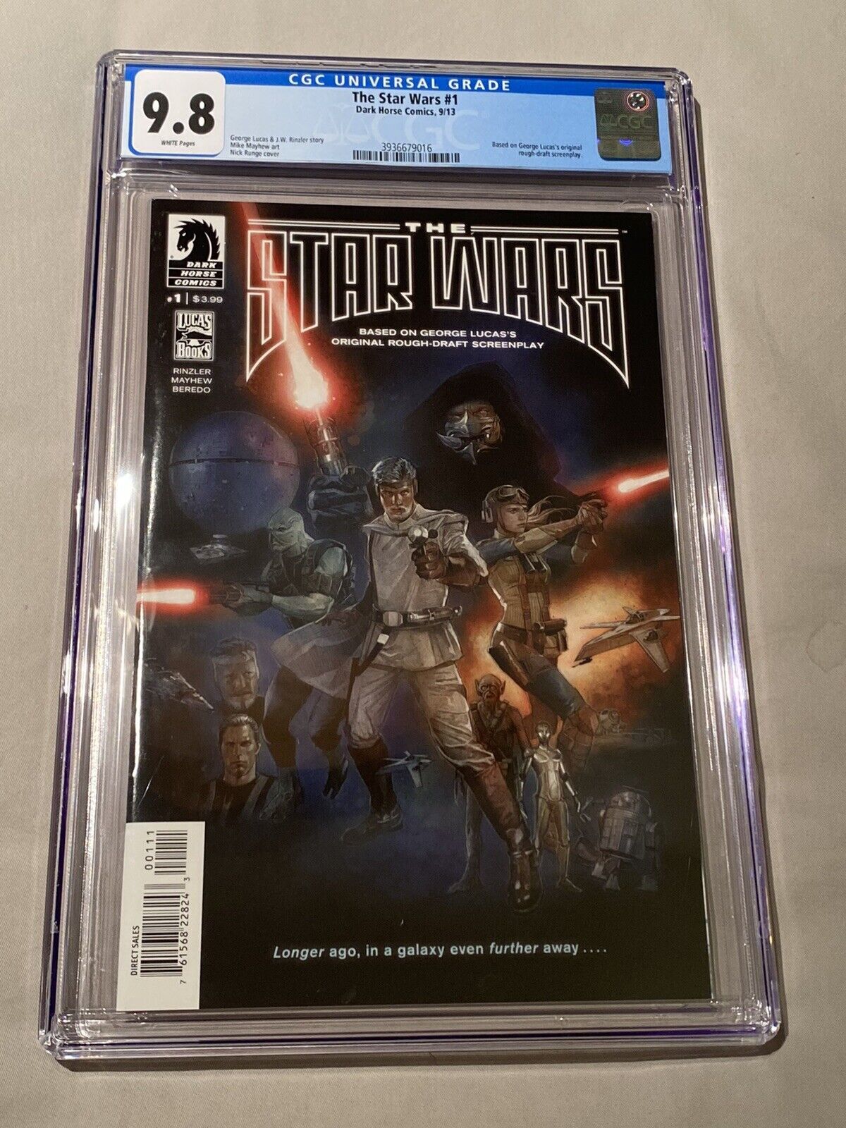 The Star Wars 1 2 3 4 5 7 (2013) George Lucas Rough Draft Screenplay ...