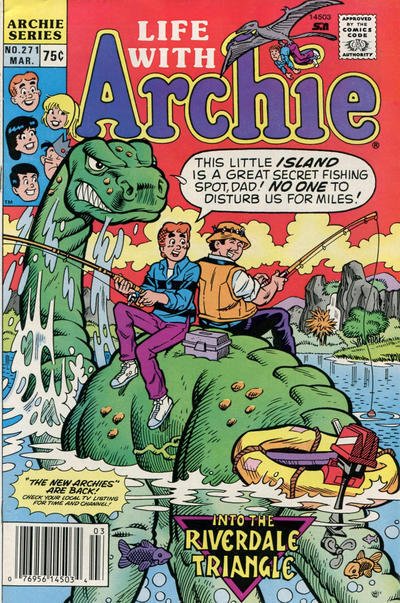 Life with Archie #271 (Newsstand) VG ; Archie | low grade comic March ...