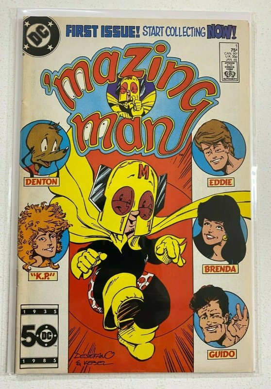 Mazing Man #1 DC 6.0 FN (1986) 'Mazing Man | Comic Books - Copper Age ...