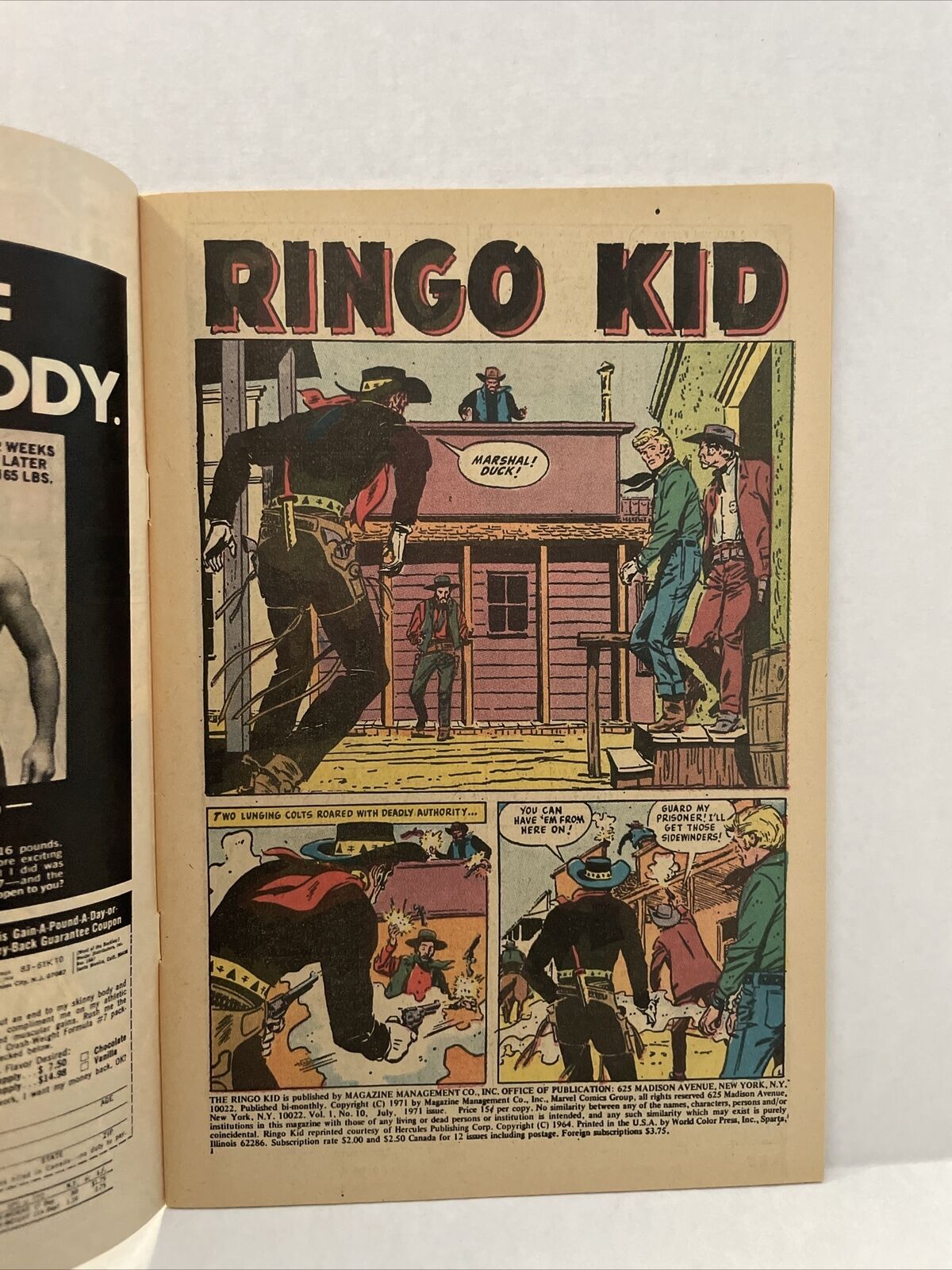 Ringo Kid #10 Bronze Age Marvel Western | Comic Books - Bronze Age ...
