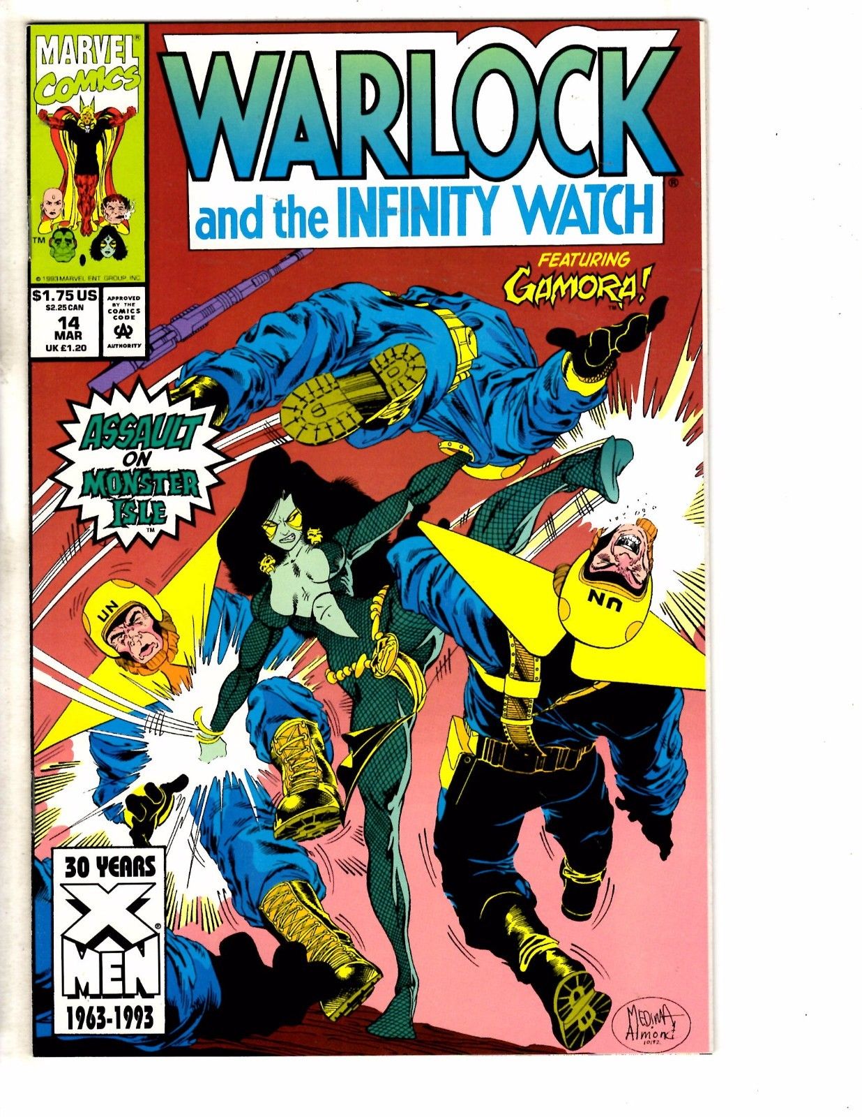 9 Warlock & The Infinity Watch Marvel Comic Books 11 12 13 14 15 16 17 ...
