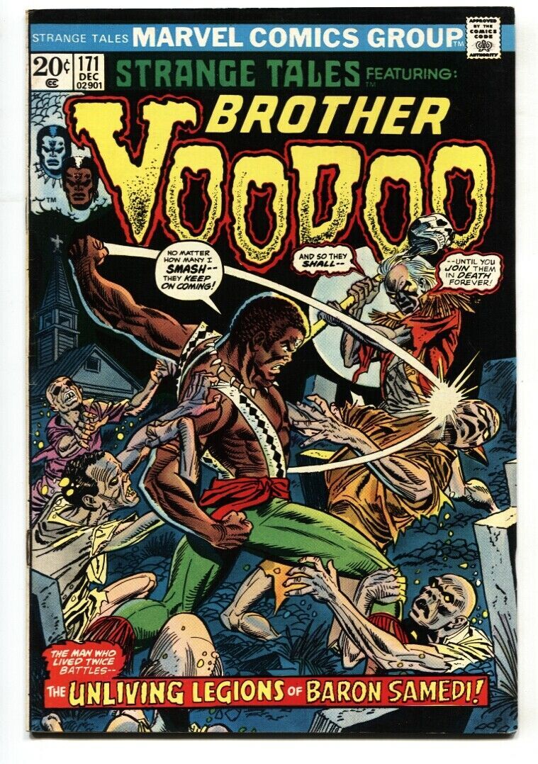 Strange Tales #171 Brother Voodoo-Romita - Comic Book VF- | Comic Books ...