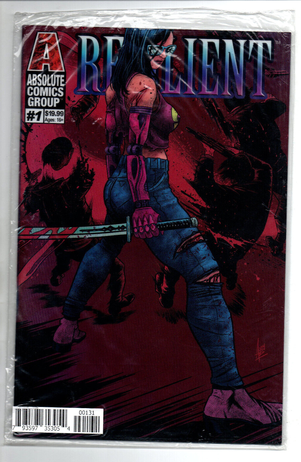 Resilient #1 - Lenticular Variant Sealed - Absolute Comics - 2021 - NM ...