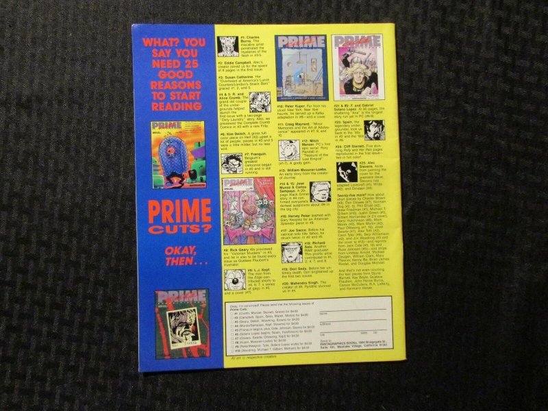 1989 NEAT STUFF Magazine #13 FN+ 6.5 Peter Bagge / Fantagraphics ...