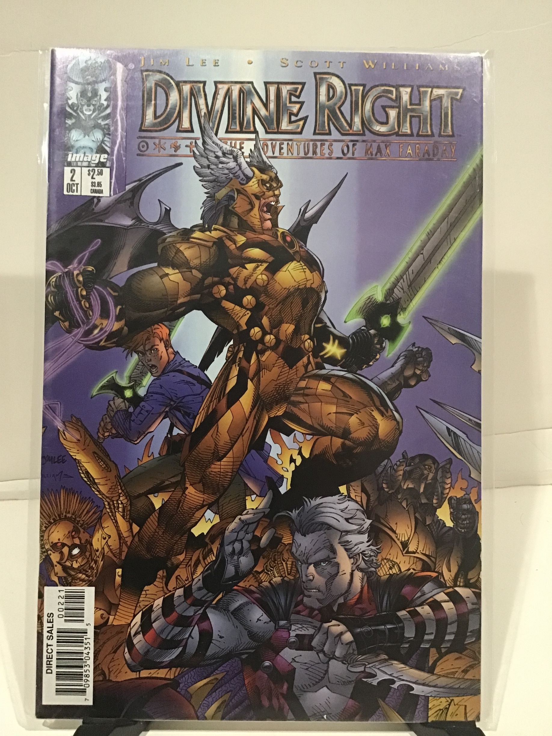 Divine Right: The Adventures of Max Faraday #2 (1997) | Comic Books ...
