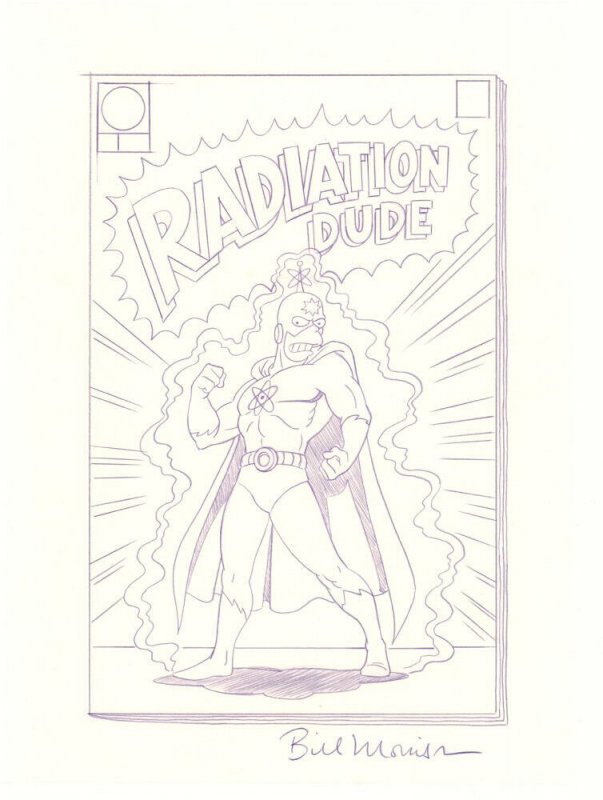 The Simpsons TV Series Design Art for 'Radiation Dude' Episode by Bill ...