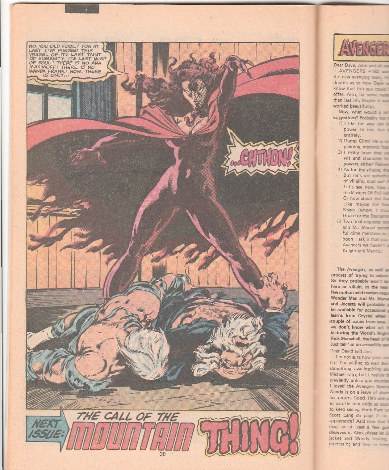 Avengers 186 August 1979 Quicksilver & Scarlet Witch Origin John Byrne ...