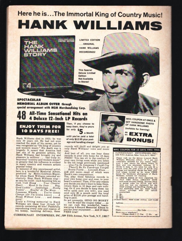 Big West #1 8/1967-First issue-Charles Sultan cover art-Custer-The Man ...