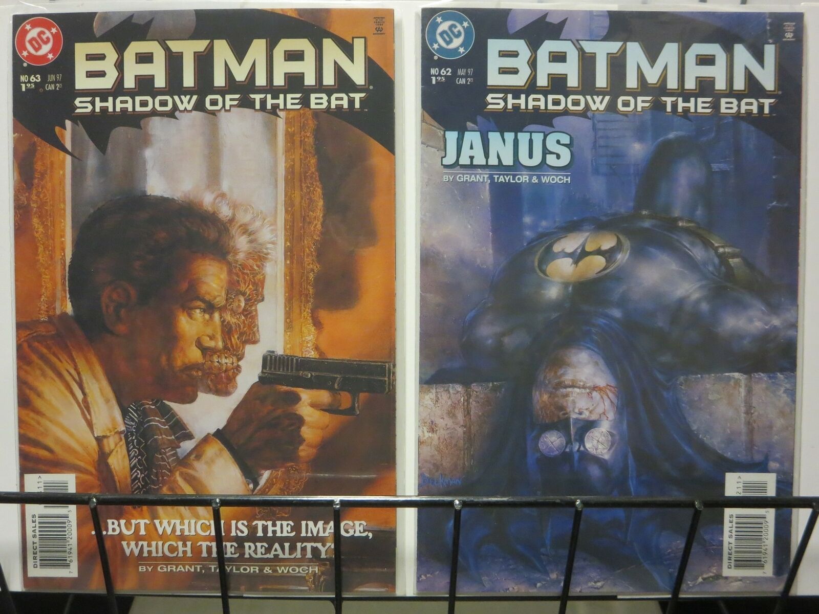 Shadow of the BAT (1992) 62-63 ""Janus"" Vs. Scarface ! | Comic Books ...