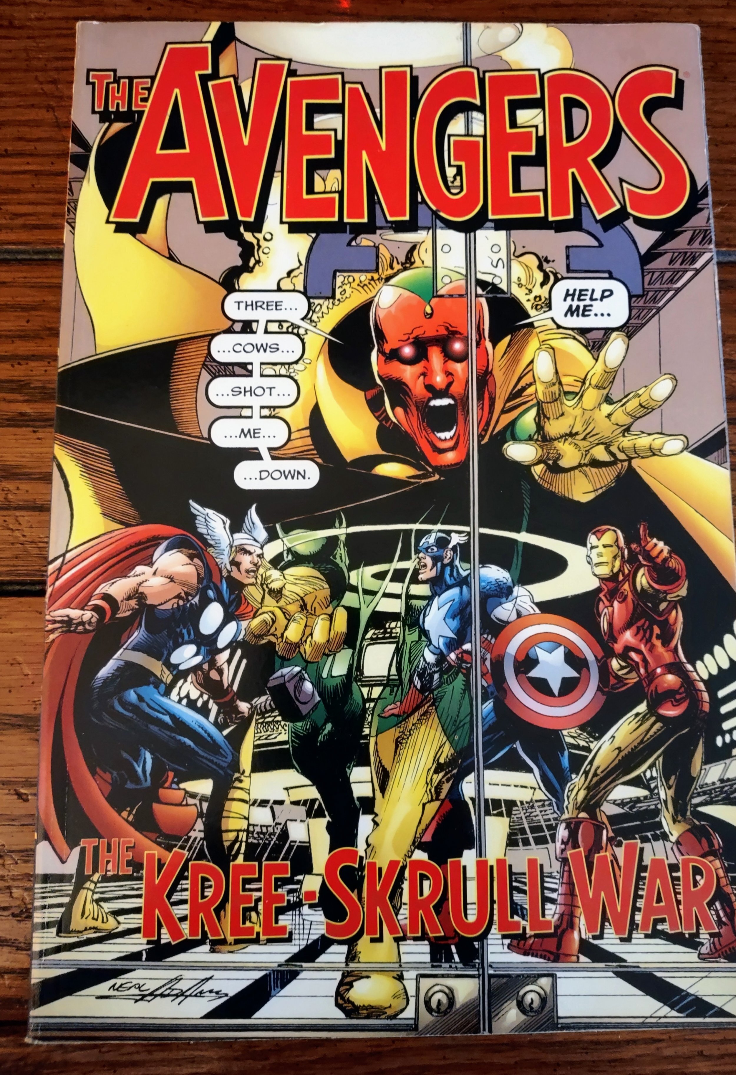 Avengers: Kree-Skrull Wars Trade Paperback (2000) Rare Neal Adams ...