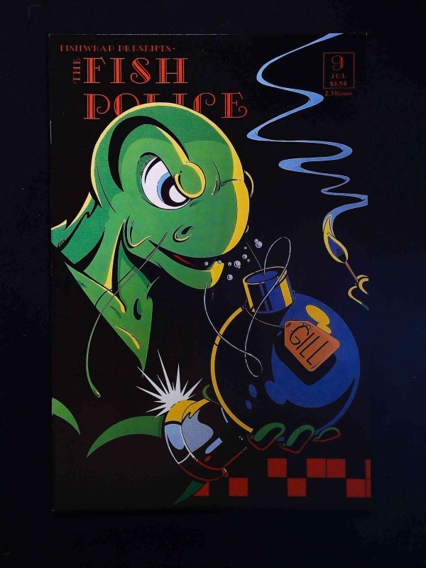Fish Police #9 Fishwrap/Apple Comics 1987 Vf/Nm | Comic Books - Copper ...