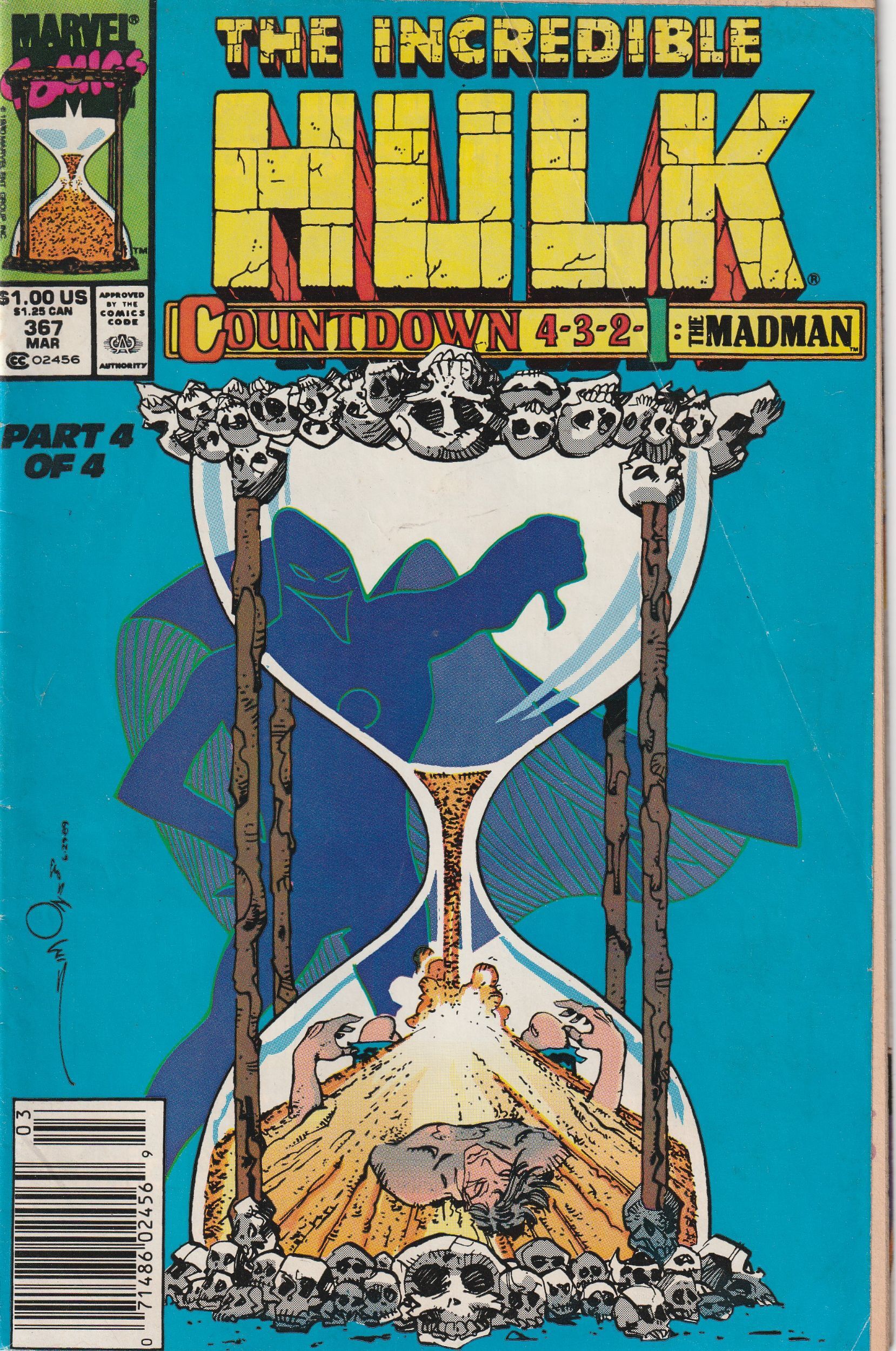 The Incredible Hulk #367 Newsstand Edition (1990) | Comic Books ...