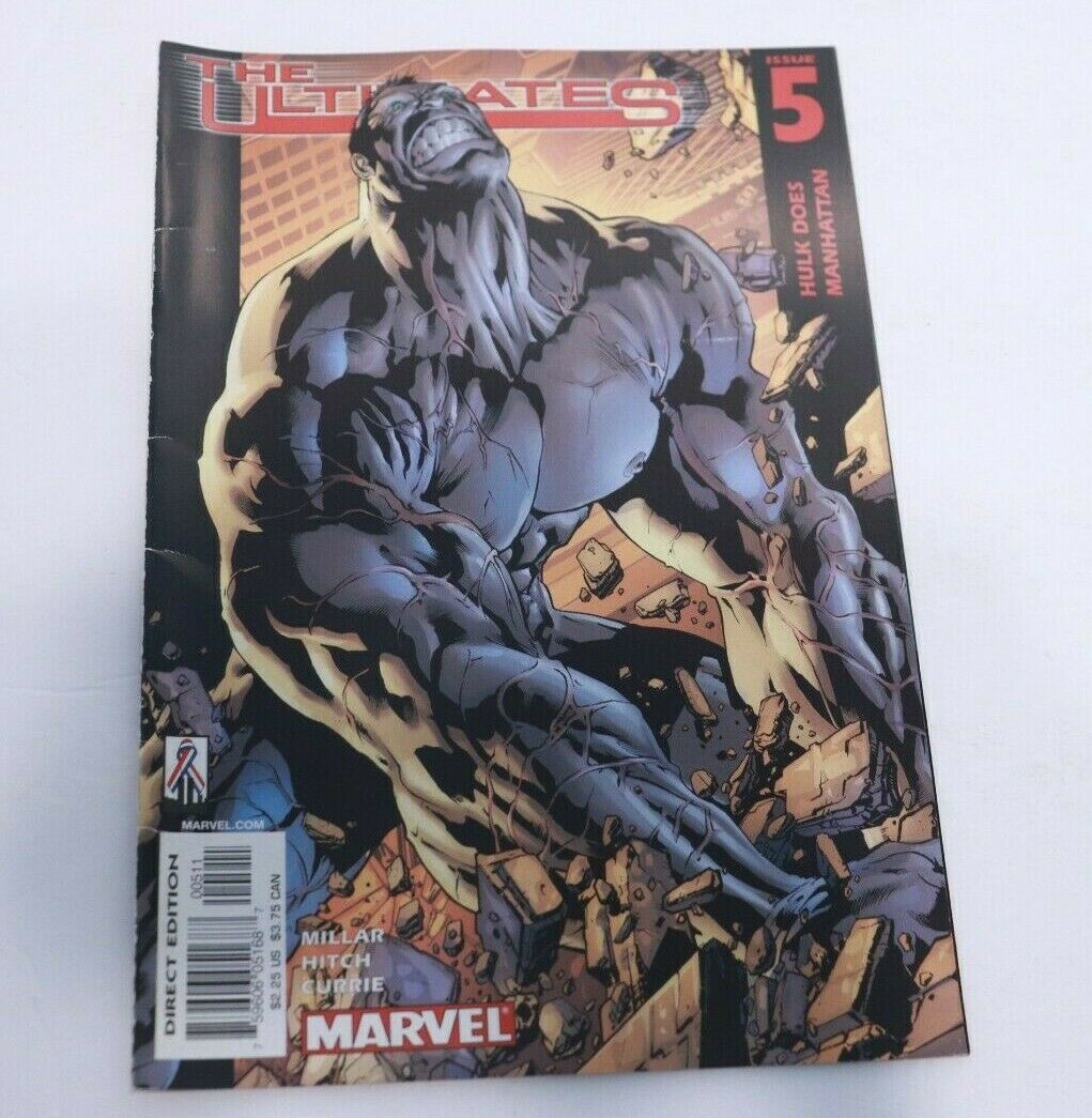 The Ultimates #5 2002 Hulk Bryan Hitch Cover Mark Millar Story ...
