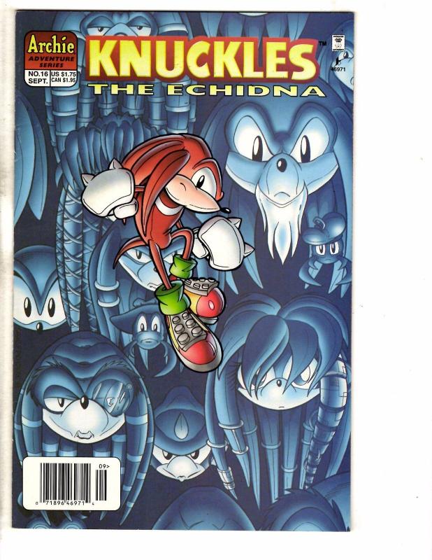 Knuckles # 16 VF/NM Archie Adventure Series Comic Book Sonic The ...