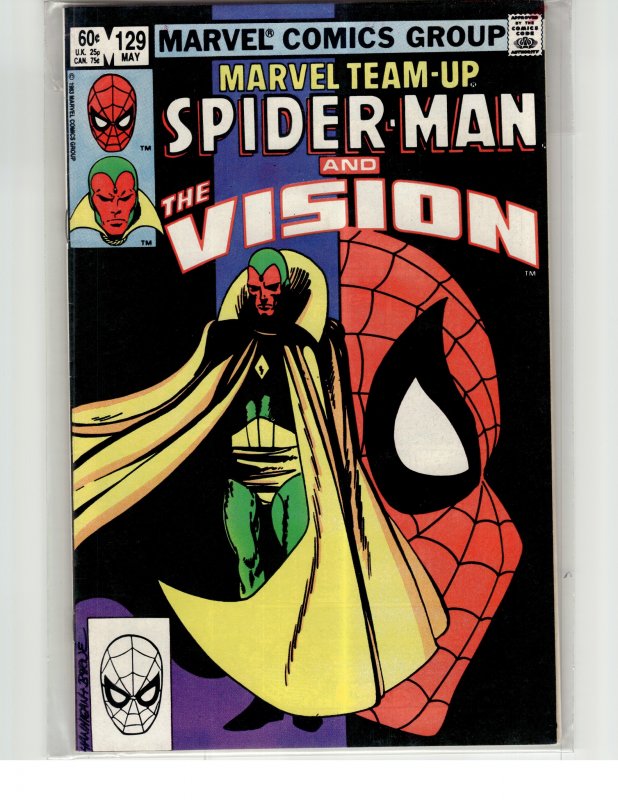 Marvel Team-Up #129 (1983) The Vision | Comic Books - Bronze Age ...