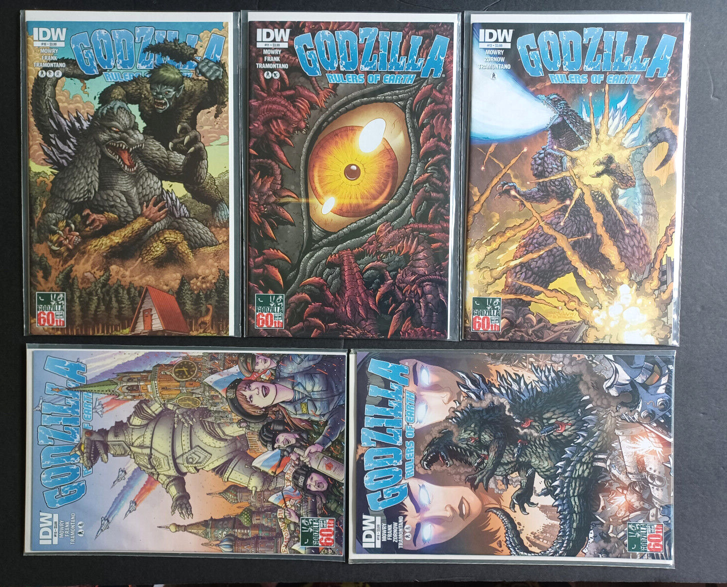 Godzilla: Rulers of Earth 1-14 + #1 Sub Variant Set - Mechagodzilla ...