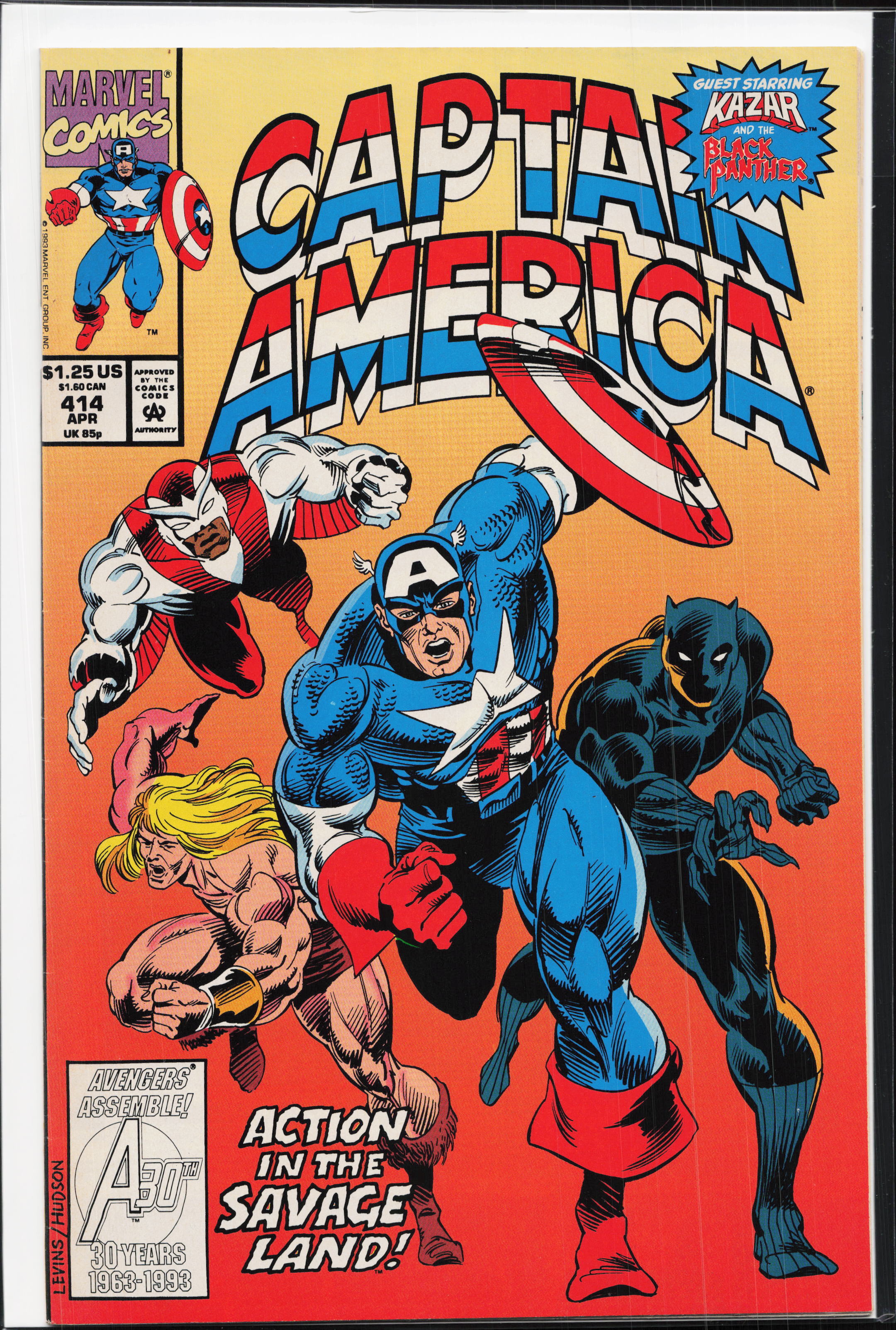 Captain America #414 (1993) Captain America | Comic Books - Modern Age ...