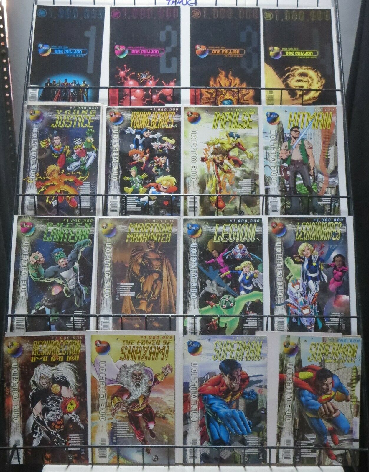 DC ONE MILLION COMPLETE COLLECTION! 39 books- the COMPLETE crossover ...
