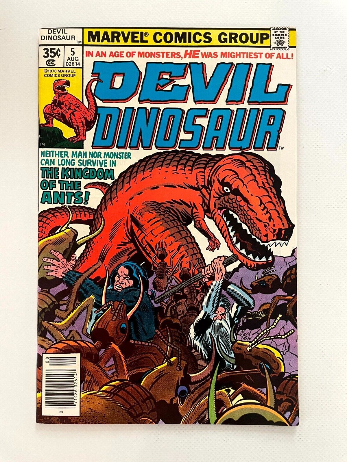 Devil Dinosaur # 5 NM Marvel Comic Book Jack Kirby Series Issue 1978 12 J884 | Comic Books ...
