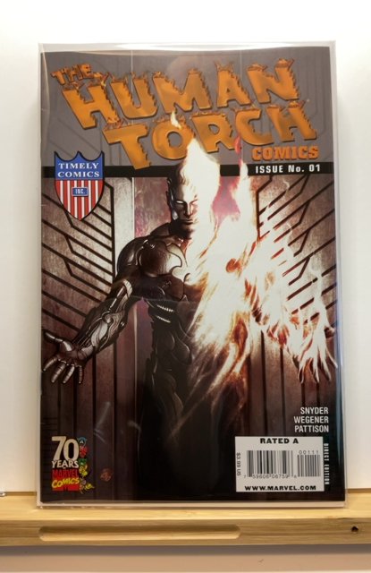 Human Torch Comics 70th Anniversary Special (2009) | Comic Books ...