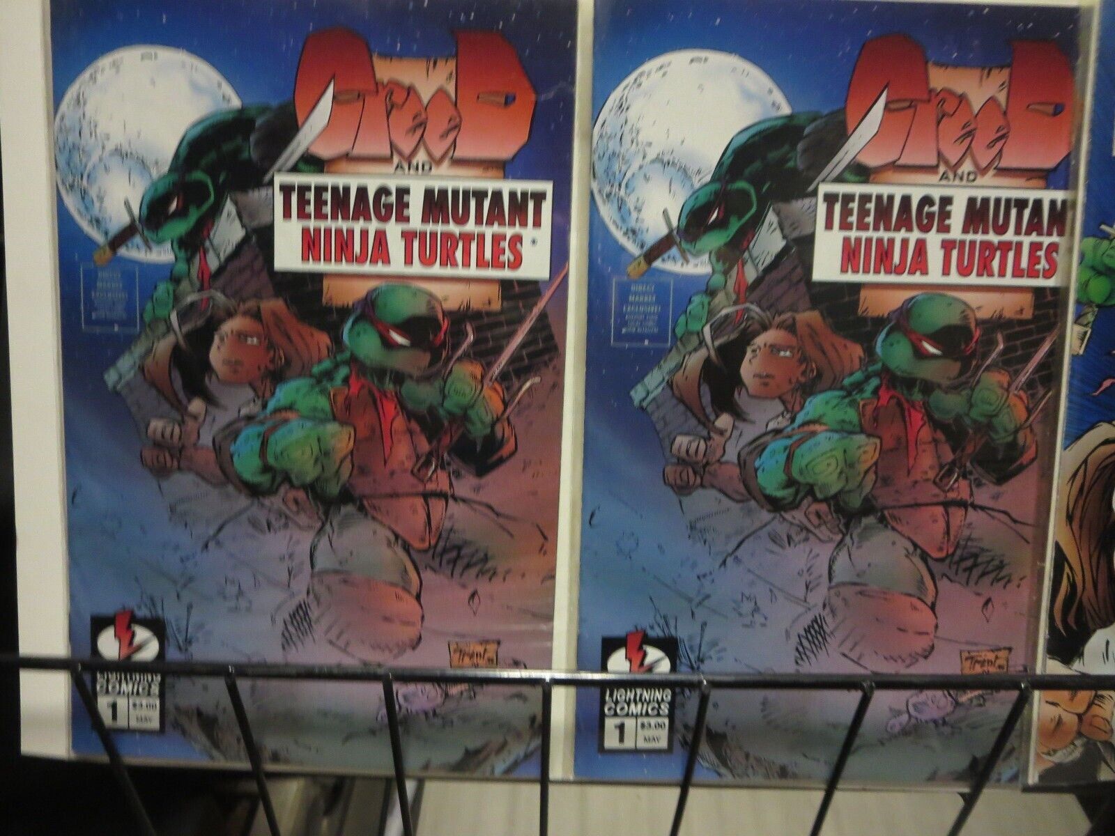 Creed Teenage Mutant Ninja Turtles (1996) # 1a & # 1b by Trent Kaniuga ...